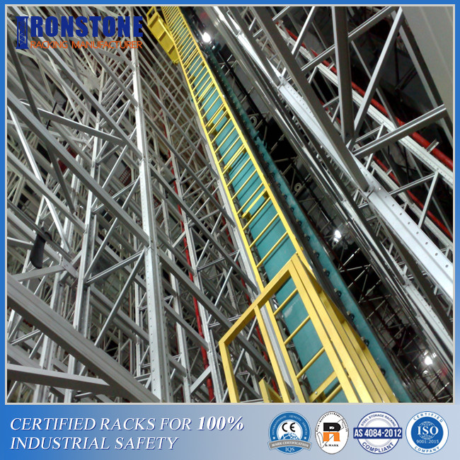 ASRS Crane Racking Smart Storage System For Warehouse Operating All ...