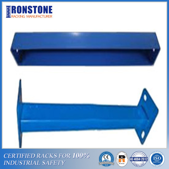 Powder Coated Rack Safety Products Back To Back Pallet Rack Row Spacers