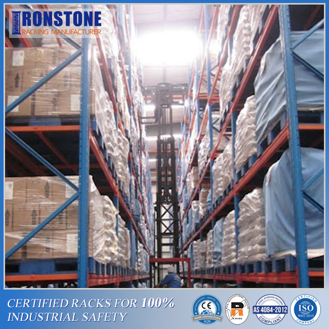 Heavy Duty Very Narrow Aisle (VNA) Pallet Rack System For Automotive ...