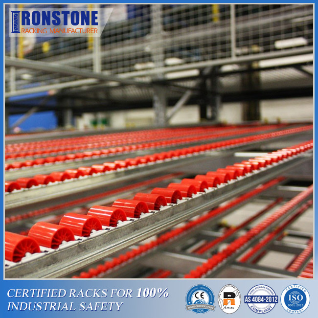 New Type Dynamic Carton Flow Racking System With Low Labor Cost