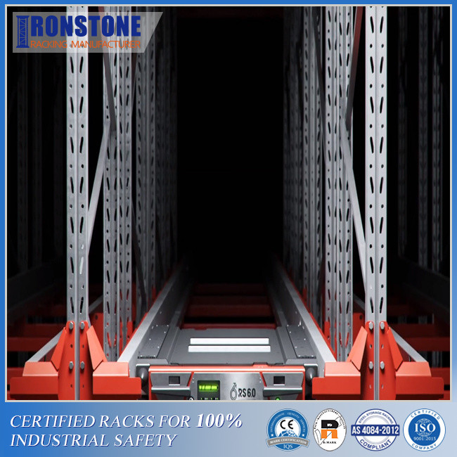 High Density Radio Shuttle Pallet Rack System for Improved Stock Management