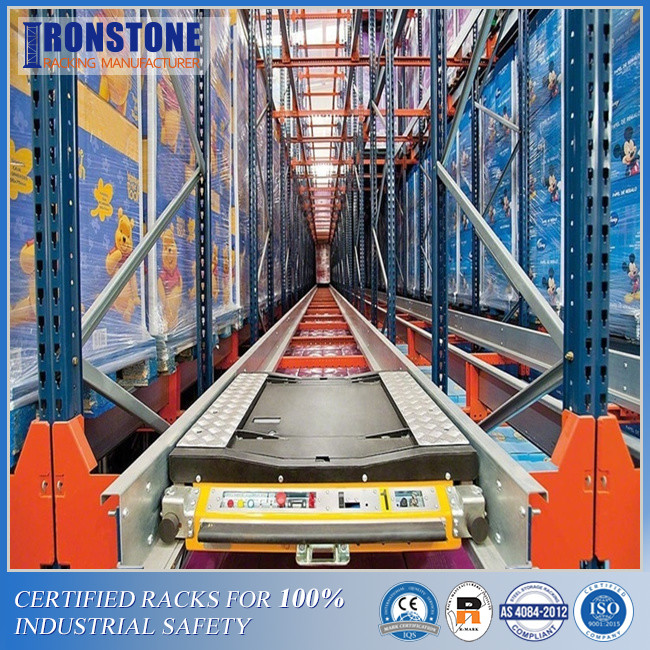 High Density Radio Shuttle Pallet Rack System for Improved Stock Management