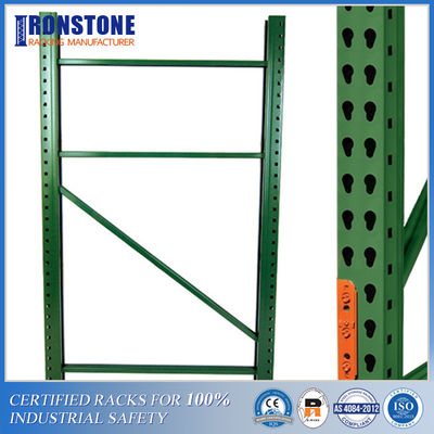 Warehouse Roll Formed Teardrop Pallet Racking System
