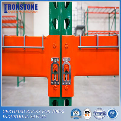 Warehouse Roll Formed Teardrop Pallet Racking System