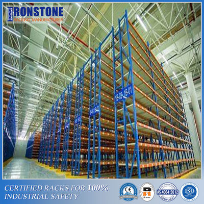 Compact Very Narrow Aisle Pallet Racking System for Warehouse Storage ...