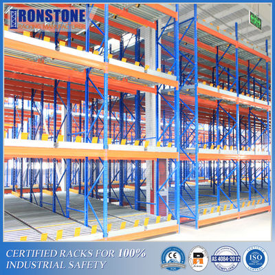 Galvanized Rollers Pallet Racking Carton Flow Rack