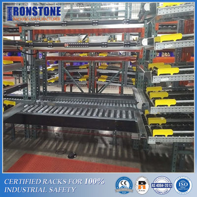Warehouse Picking System Carton Flow Rack with Gravity Roller