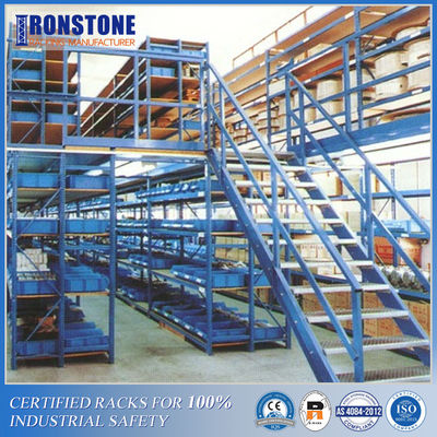 High Storage Volume Multi-Tier Rack Supported Mezzanine