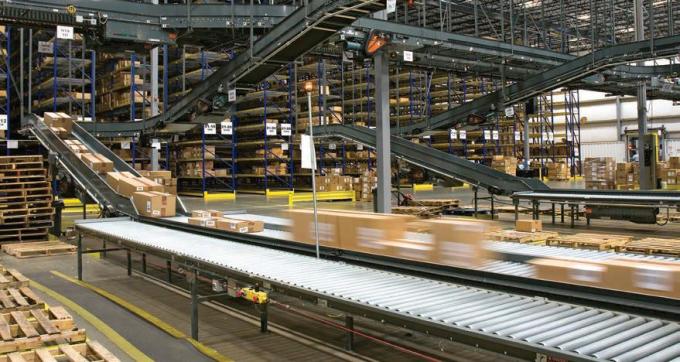 CAD Designed High Throughput Warehouse Pick Modules