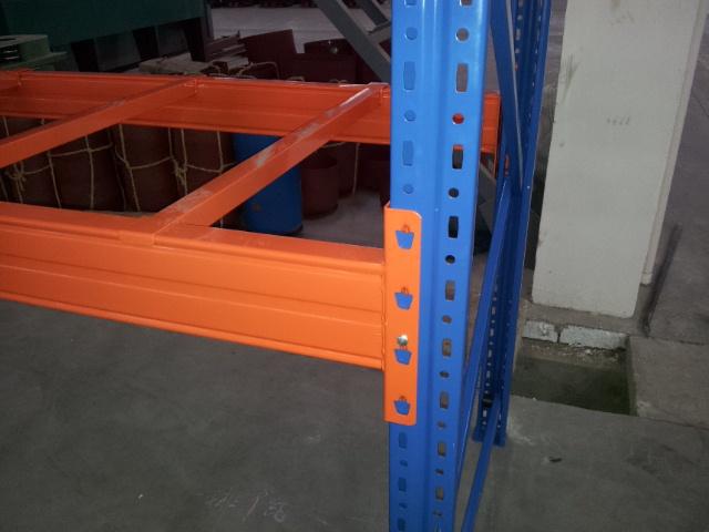 Industrial Q235 Single Selective Pallet Racking For Cold Storage RAL ...