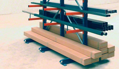 Flexible Extendable Cantilever Racking System For Vertical Warehouse ...