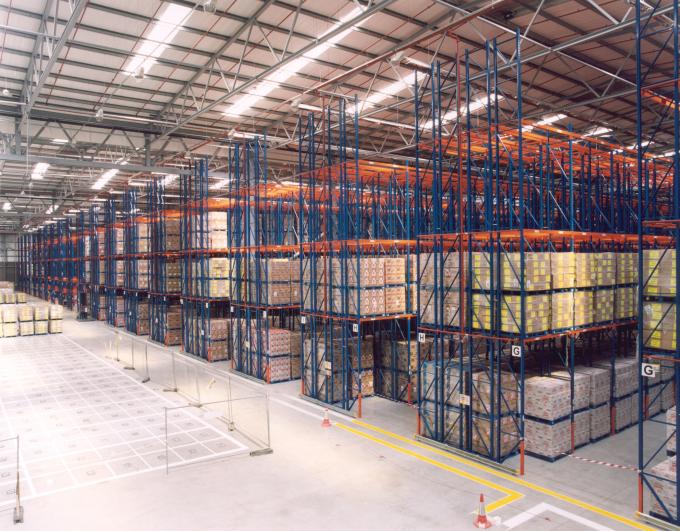 Double Deep Storage Metal Rack For Storing Identical Products