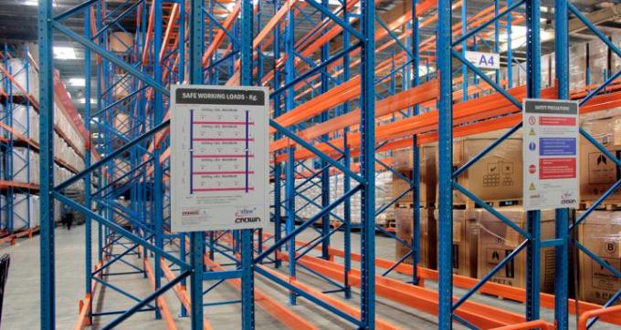 Double Deep Storage Metal Rack For Storing Identical Products