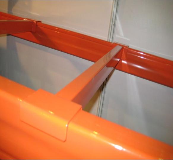 Warehouse Metal Pallet Rack Support Bar For Pallet Racking System Storage