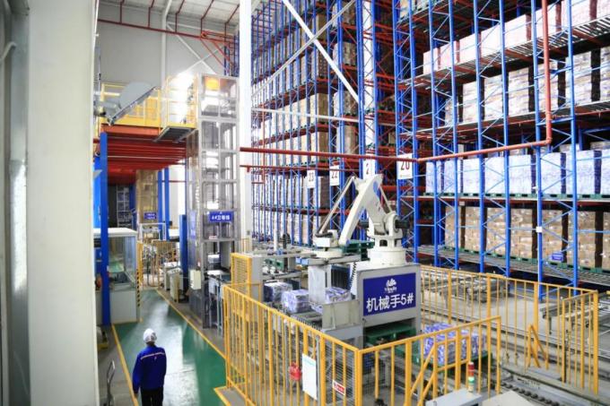 RMI Certificated Smart ASRS Racking System With Warehouse Inventory ...