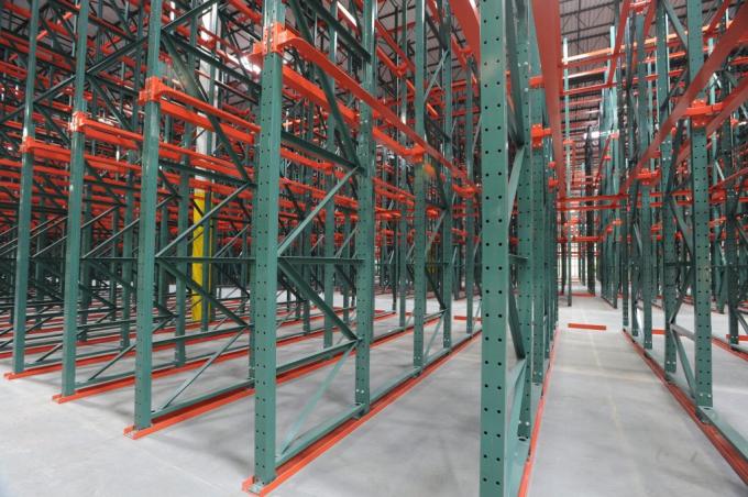 Pallet Rack Forklift Ground Guard Rails Of Rack Safety Product