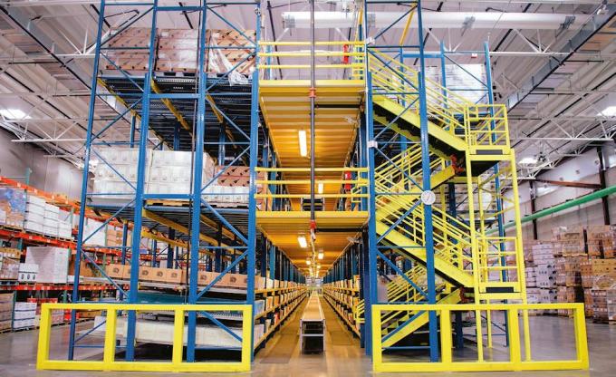 Various SKUs Warehouse Pick Modules For High Density Storage