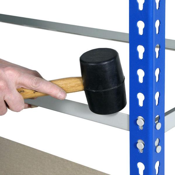 Hand Picking Boltless Rivet Storage Shelving