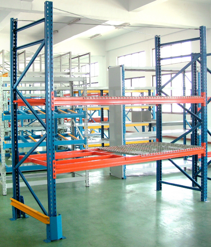 EURO 50mm Pitch Warehouse Pallet Rack Systems