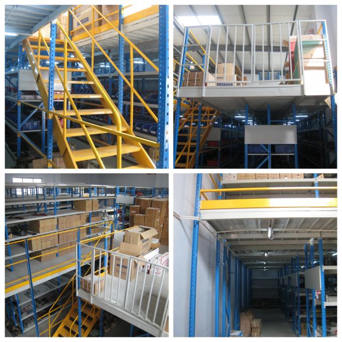Multi-levels Storage & Hand Picking Rack Support Mezzanine