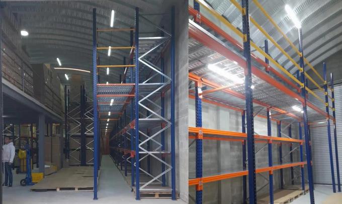 Multi-levels Storage & Hand Picking Rack Support Mezzanine
