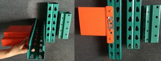 Self-Locking Teardrop Pallet Rack Step Beam