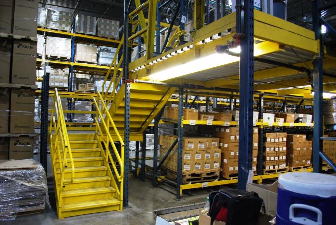 Multi-levels Storage & Hand Picking Rack Support Mezzanine
